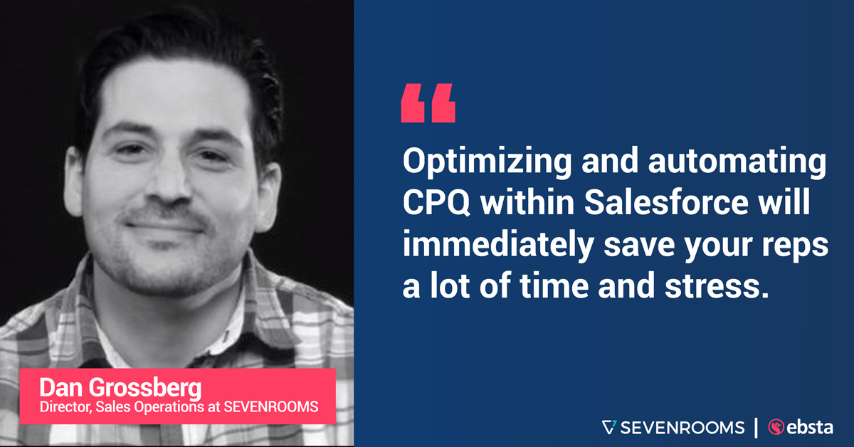 The Best Onboarding Process with Dan Grossberg of SevenRooms - Ebsta