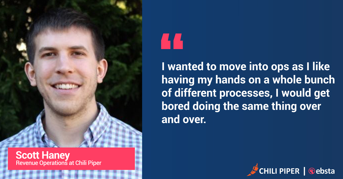 Salesforce Revenue Forecasting with Scott Haney of Chili Piper - Ebsta