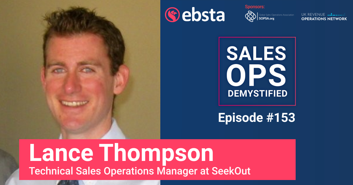 Sales Ops Demystified: Technical Sales Operations - Ebsta